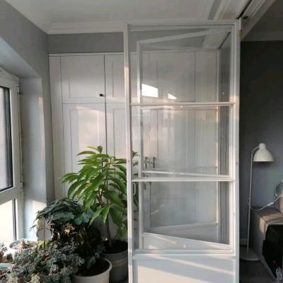 China Luxury Thermal Break Aluminum Folding Door with Tempered Glass for Residential&Commercial for sale
