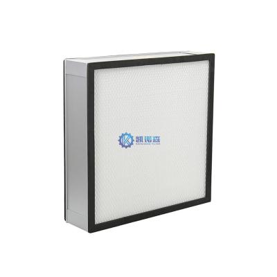 China 410*410*96mm H13 1 Micron Industrial Air Filter For Air Purifier for sale