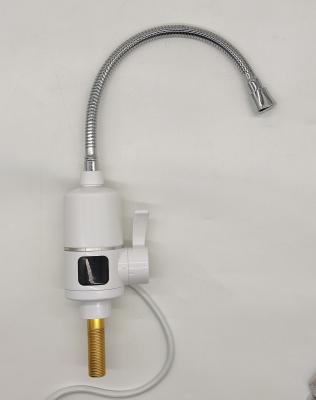 China Cold And Hot 3S Instant Heating Water Faucet Deck Mounted for sale