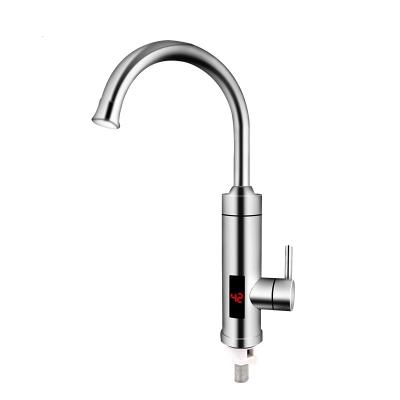 China Anti Leakage Digital Control Electric Faucet 50HZ 360 Degree Rotating RoHs for sale