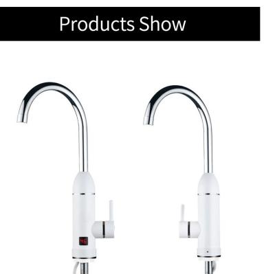 China 304 Stainless Digital Control Electric Faucet LVD Fast Electric Heating Water Tap for sale
