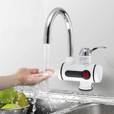 China 30C-60C Instant Water Tap Electric Faucet Deck Mount Indicator Light for sale