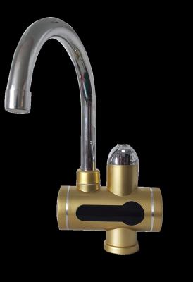 Cina Rubinetto di acqua di riscaldamento elettrico del lavandino del bagno del rubinetto di acqua dell'elemento SS304 contabilità elettromagnetica in vendita