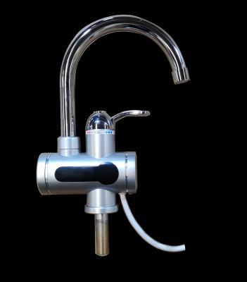 Cina Rubinetto riscaldato elettrico elettrico 30-60℃ del bacino del rubinetto 220V dell'acqua calda di istante IPX4 in vendita