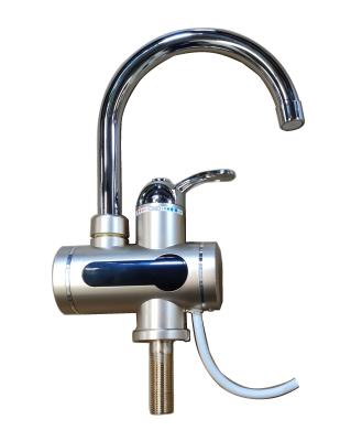 China 2-3L/Min Capacity Digital Control Electric Faucet 3kw Hand Wash Tap IPX4 for sale