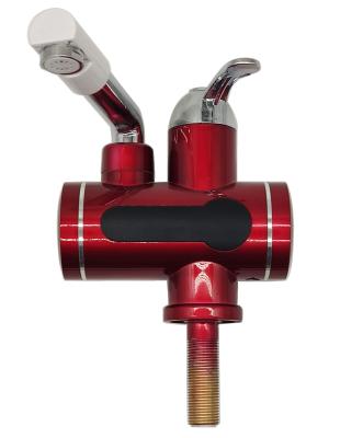 China Multifunction Instant Electric Geyser Tap IPX4 360 Degree Rotating Kitchen Faucet for sale