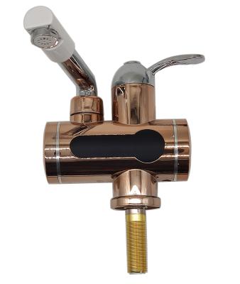 China Plastic Digital Control Electric Faucet IPX4 LVD Instant Geyser Tap For Kitchen for sale