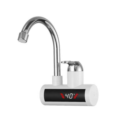 Cina rubinetto elettrico istantaneo della cucina di Heater Tap RoHs dell'acqua 3000W con l'esposizione di temperatura in vendita