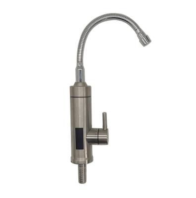 China 3000 Watt Digital Control Electric Faucet Anti Leakage 360 Degree Kitchen Tap EMC for sale