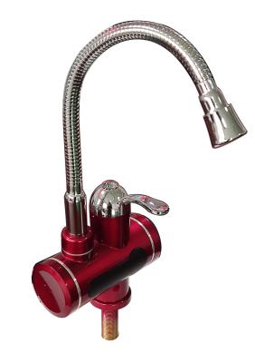 China 304SS Digital Control Electric Faucet ABS Instant Heat Kitchen Taps for sale