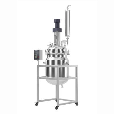 China 10L Laboratory Hydrogenation Catalytic Reactor Safe Double-Layer Stainless Steel for sale
