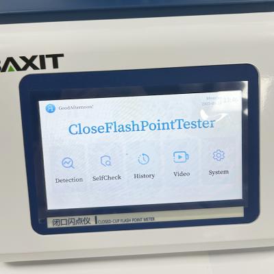 China BXT-BS Automatischer ASTM-D93-Flashpoint-Tester mit geschlossenem Glas zu verkaufen
