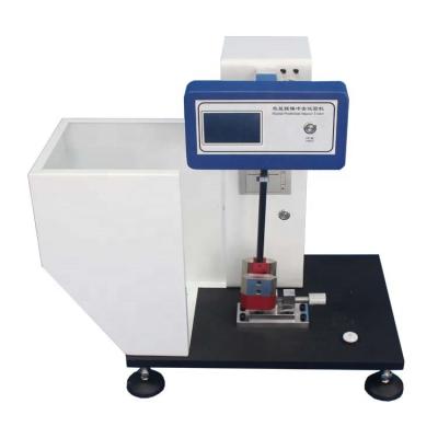 China Toughness Rigid Plastics Nylon Charpy Pendulum Impact Tester for sale