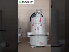 Anschluss und Anschluss zum Explosionsbeweis Il y a une preuve d‘explosion