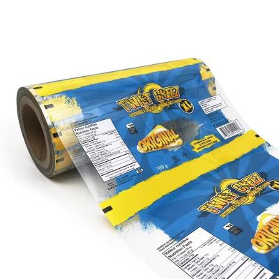 Custom Print Food Grade Plastic Film Roll Wrapping Machine Auto Packing Perfume Cheese Powder Food EVOH PE Material Tran