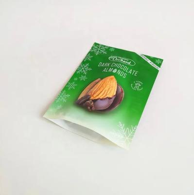 Chine Impression personnalisée Sacoche debout Fermeture à glissière Noix Package Snack en plastique Amandes Noix de cajou Sacs d'emballage à vendre