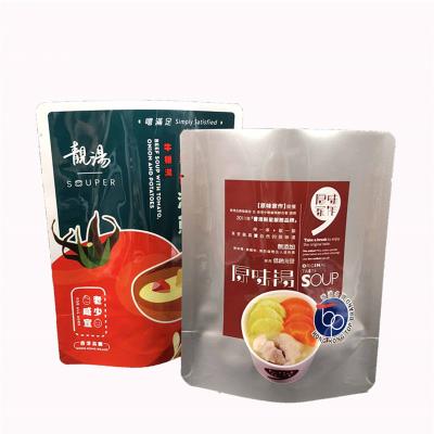 Chine 50um aux sachets en plastique 200um faits sur commande pour la nourriture avec l'euro PA de trou et de fenêtre à vendre