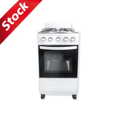 China 20 Inch Freestanding Gas Range with 4 Burners and 55L Oven - Manual Control ECO-8150H Model for sale