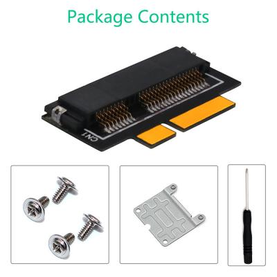 Cina 7+17 SSD di Pin MSATA alla carta dell'adattatore di SATA per il Macbook Pro Retina 2012 ed Imac in vendita