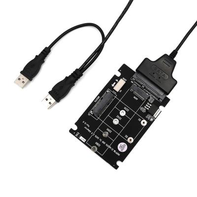 Cina 2 in 1 chiave B dell'associazione M.2 NGFF & SSD di MSATA all'adattatore di USB 2.0 in vendita