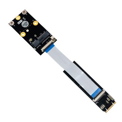 Cina Adattatore chiave FFC di M.2 NGFF il mini PCIE cabla 1OZ per la carta combinata di WiFi Bluetooth in vendita