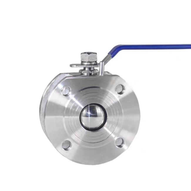 Pair Clamp 304 Stainless Steel Thin Ball Valve Italian Ball Valve