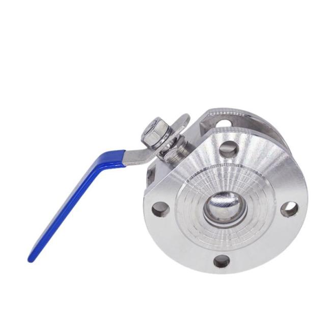 Pair Clamp 304 Stainless Steel Thin Ball Valve Italian Ball Valve