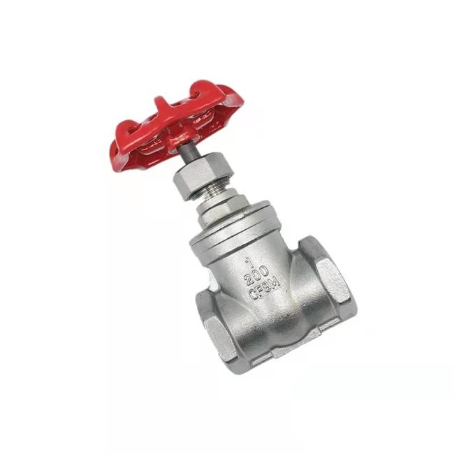 High Quality 304 Stainless Steel Thread Type Gate Valve