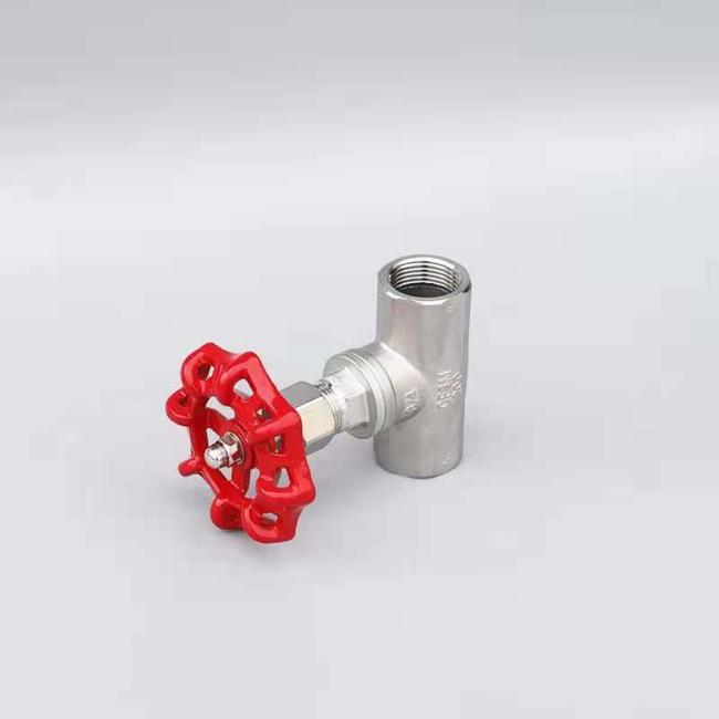 SS304 NPT Thread 1.6MPa Manual Globe Valve