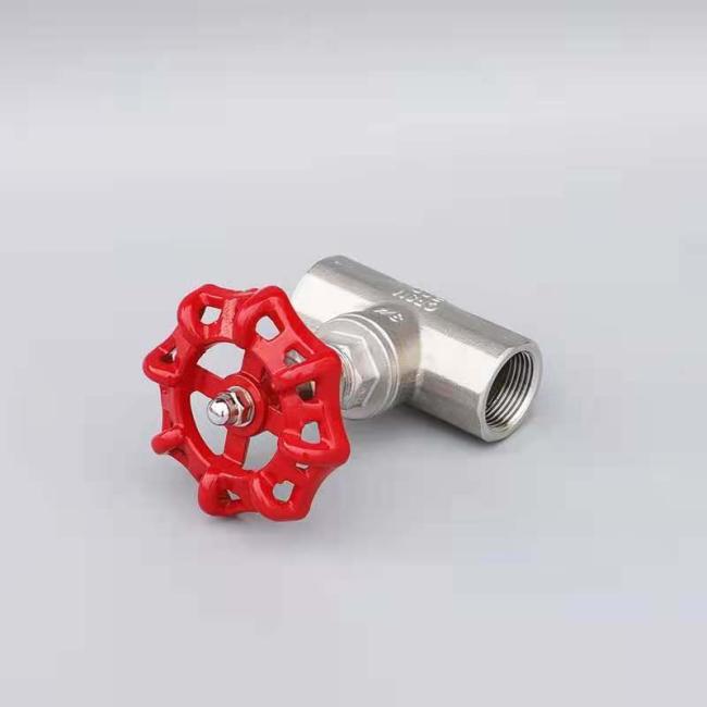 SS304 NPT Thread 1.6MPa Manual Globe Valve