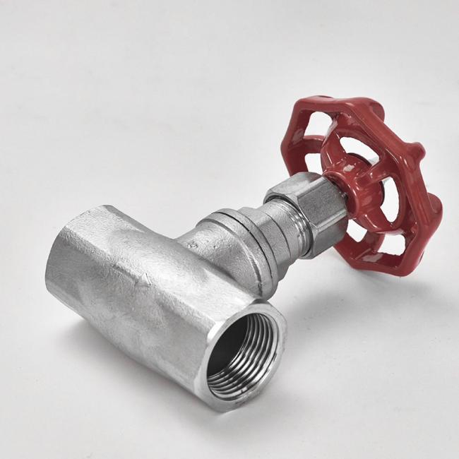 SS304 NPT Thread 1.6MPa Manual Globe Valve