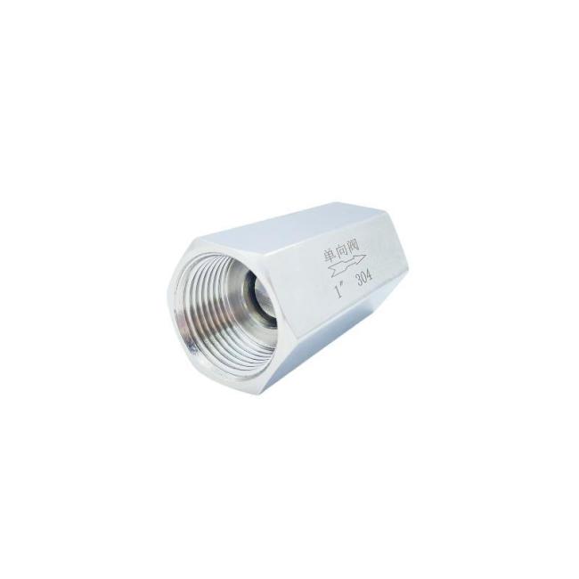 Manufacturers Produce Stainless Steel Hexagonal Check Valves