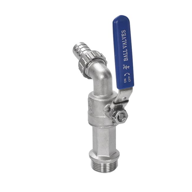 CF8 BSPT Thread Water Nozzle Bibcock Tap