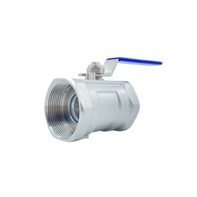Cina Utilizzo industriale 1000 Wog 201 304 316 Valvole a sfera in acciaio inossidabile a filo femminile 1PC in vendita