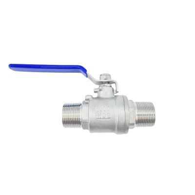 Cina Valvola a sfera 2PC in acciaio inossidabile CF8 per filo DN8-DN50 in vendita