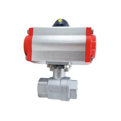 Cina Valvo a sfera pneumatico PN1.0-32.0MPa SS304/316/Wcb in vendita