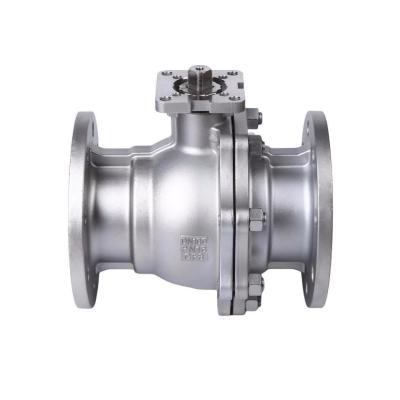 中国 ステンレススチール 304/316 高台 フランジェッドボールバルブ 販売のため
