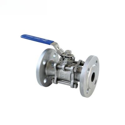 Cina Valvola a sfera a flangia in acciaio inossidabile 3PC CF8 Pacco Peso lordo 0,223 kg per industria in vendita