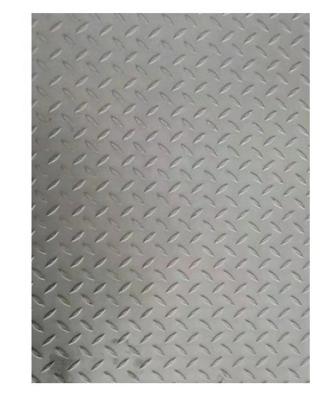 China 304 Decoratief Roestvrij staalblad 316 Ss In reliëf gemaakte Antislip Staalplaat voor Tredepedalen Te koop