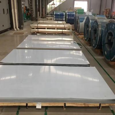 China Brushed Decorative Stainless Steel 316 Sheet 6000mm Hairline Etched Te koop