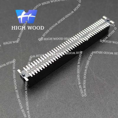 China HW-M55-7018042R 1.27mm (0.05") Pitch PCB Horizontal SMT Connector for sale