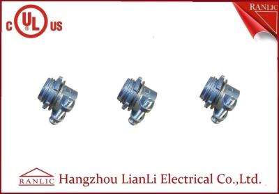 China 3/8 Zoll Zink-Pressungs-Verbindungsstück-Klammern-flexible Rohr-Installationen im Weiß zu verkaufen