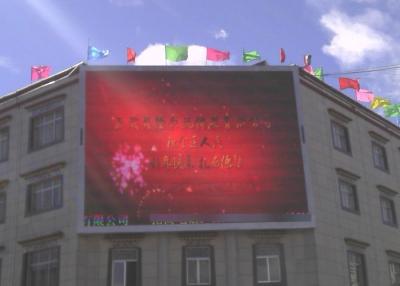 Cina Pixel all'aperto del tabellone per le affissioni 10mm dello schermo di visualizzazione del LED di colore pieno di governo in vendita