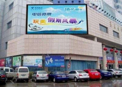 Cina Segni all'aperto dell'esposizione di LED di colore pieno P10 per il contrassegno del video LED Videowall di RGB di affari in vendita