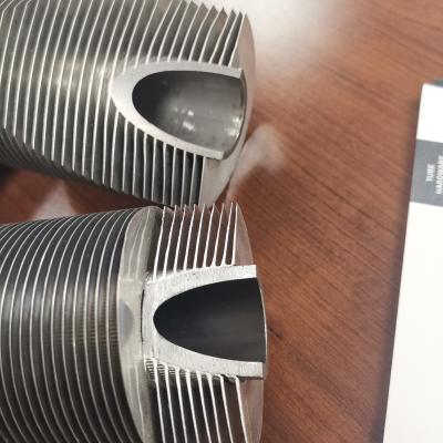 Chine Échangeur de chaleur en aluminium simple de tube d'aileron H14 de DELLOK API Standard 661 à vendre