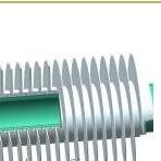 Chine Échangeur de chaleur en aluminium simple de tube d'aileron H14 de DELLOK API Standard 661 à vendre