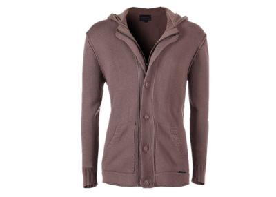 China Os homens fecham completamente o Hoodie da camiseta do casaco de lã, casacos de lã do algodão dos homens com cor do costume dos bolsos à venda