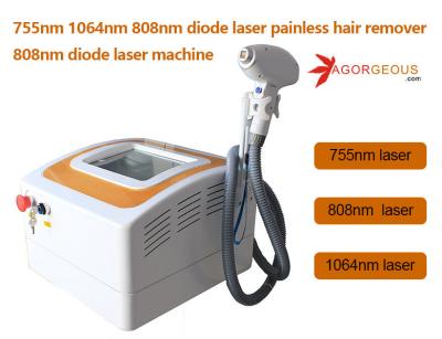 Cina Macchina verticale ISO9001 di depilazione del laser a diodi di 755nm 808nm 1064nm in vendita