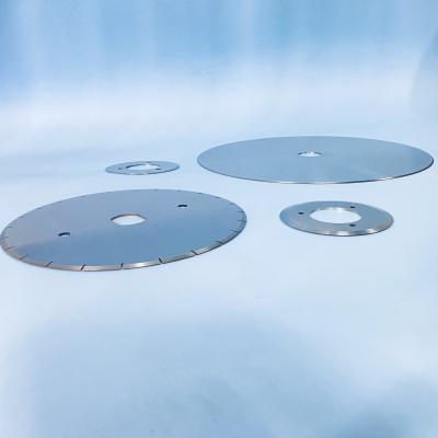 Cina Coltello da taglio per dischi OEM/ODM per cartone ondulato, taglierina per rasoi Bhs, coltello da taglio circolare, lame di taglio in carburo di tungsteno in vendita