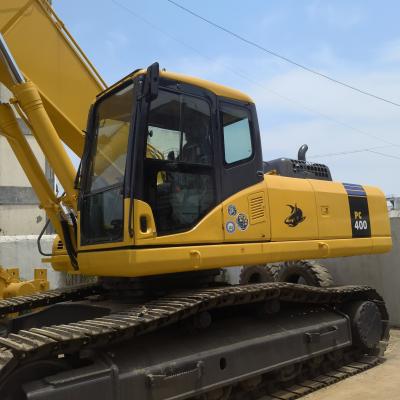 China Originaal Komatsu PC400-7 40 ton tweedehands hydraulische graafmachine met korte werktijd Te koop